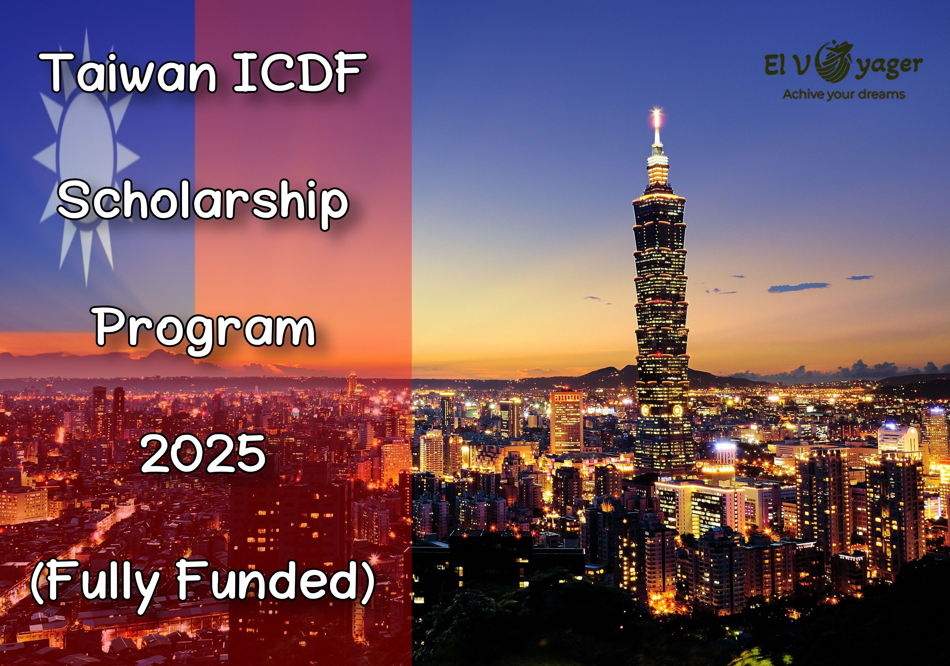 ICDF Scholarship Program in Taiwan 2025 (Fully Funded)