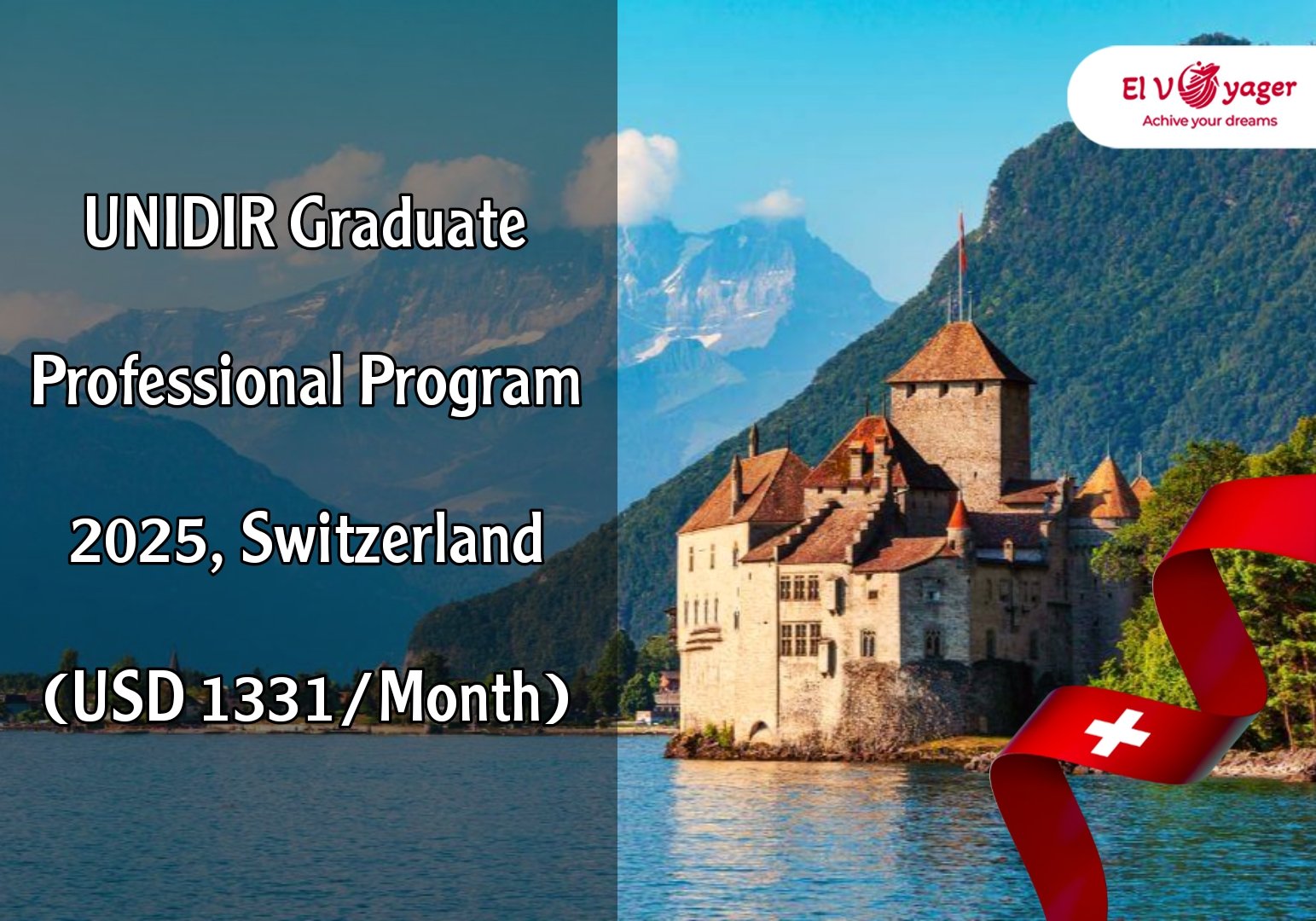 UNIDIR Professional Graduate Programme 2025, Switzerland ($1,331/month)
