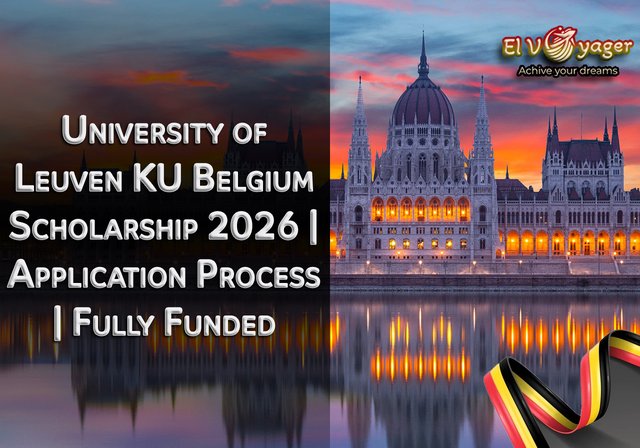 Catholic University of Leuven Scholarship Belgium 2026 | Application Process | Fully Funded ...